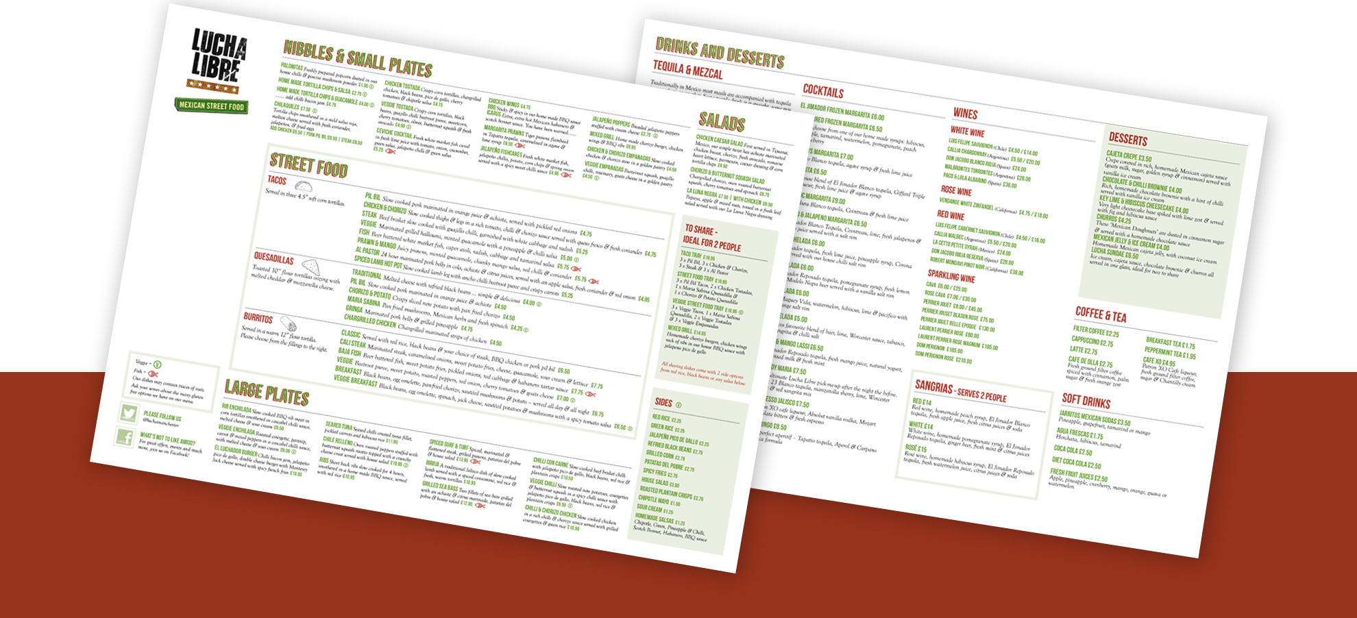 lucha-menus - The Agency Creative